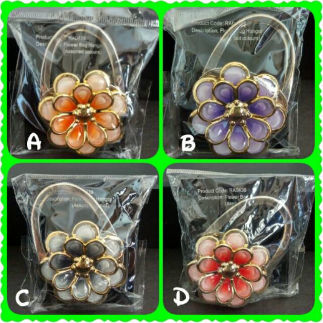 Jual Flower Bag Hanger (Gantungan Tas Bunga) | Shopee Indonesia
