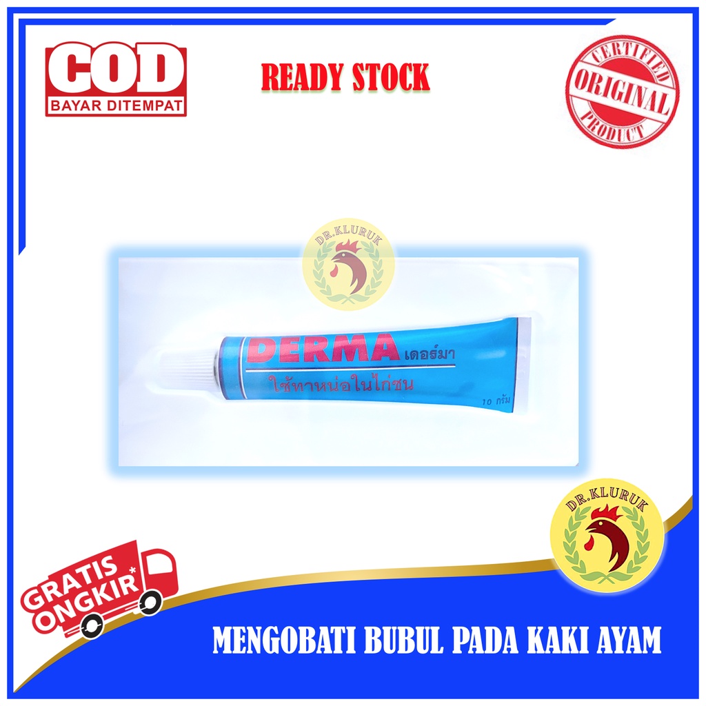 Jual Derma Obat Salep Bubul Ayam Ori Bangkok | Shopee Indonesia