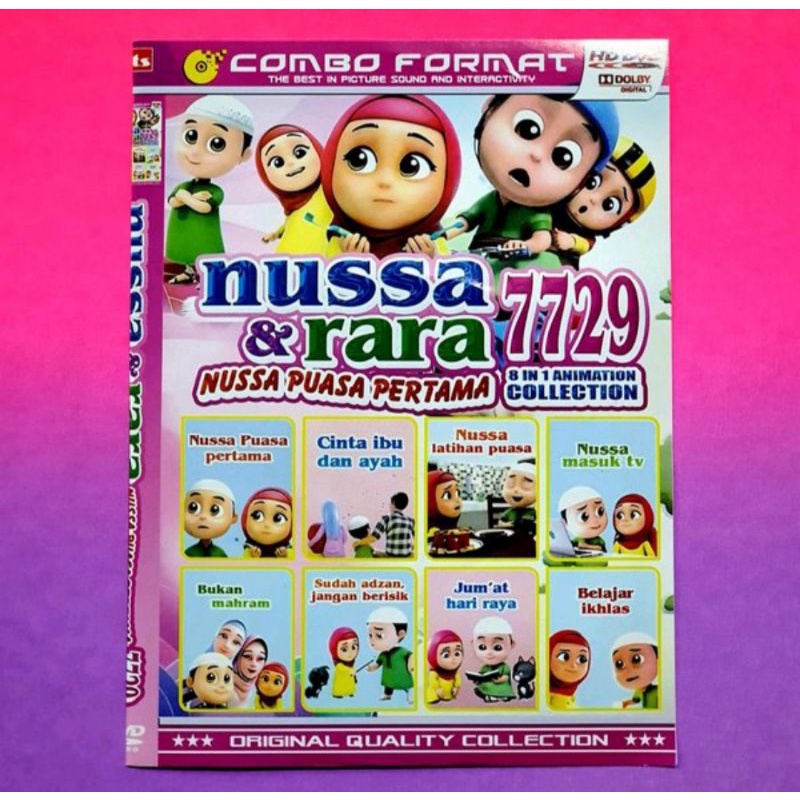 Jual Kaset TERLARIS Video Film Edukasi Anak - Nussa dan Rara Koleksi Terbaru - Kado Anak ...