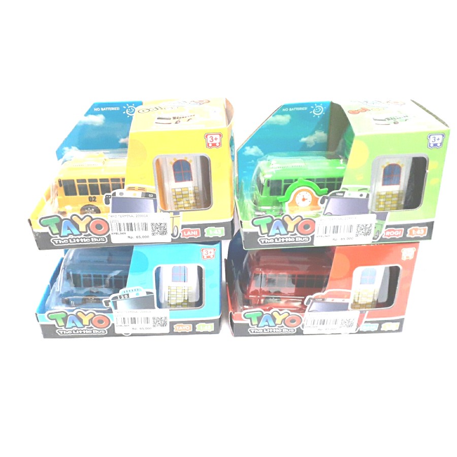 Jual Mainan Anak Bus Tayo Terminal, Tayo The Little Bus, Tayo 20991A KP ...