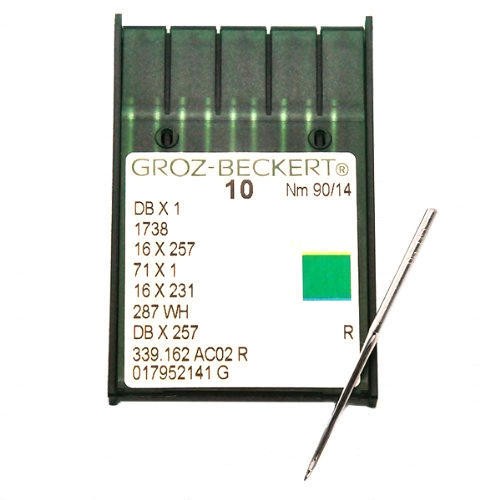 DB x 1 merk Groz Beckert jarum mesin jahit lurus jarum 1 high speed industri | Shopee Indonesia