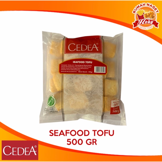 Jual Cedea Seafood Tofu 500 gr | Shopee Indonesia