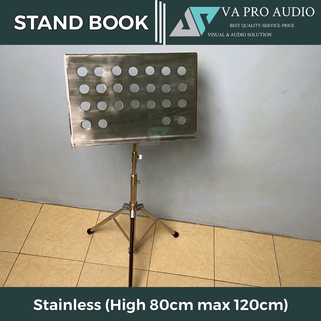 Jual stand book | standing book stainless | Shopee Indonesia