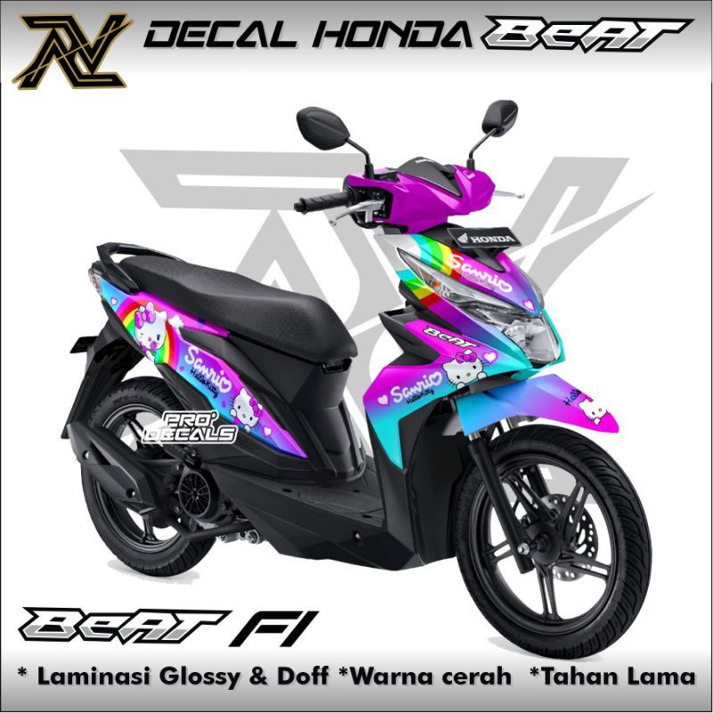 Jual Decal Stiker Honda Beat Fi 2017 2018 2019 Esp Street Full Body ...
