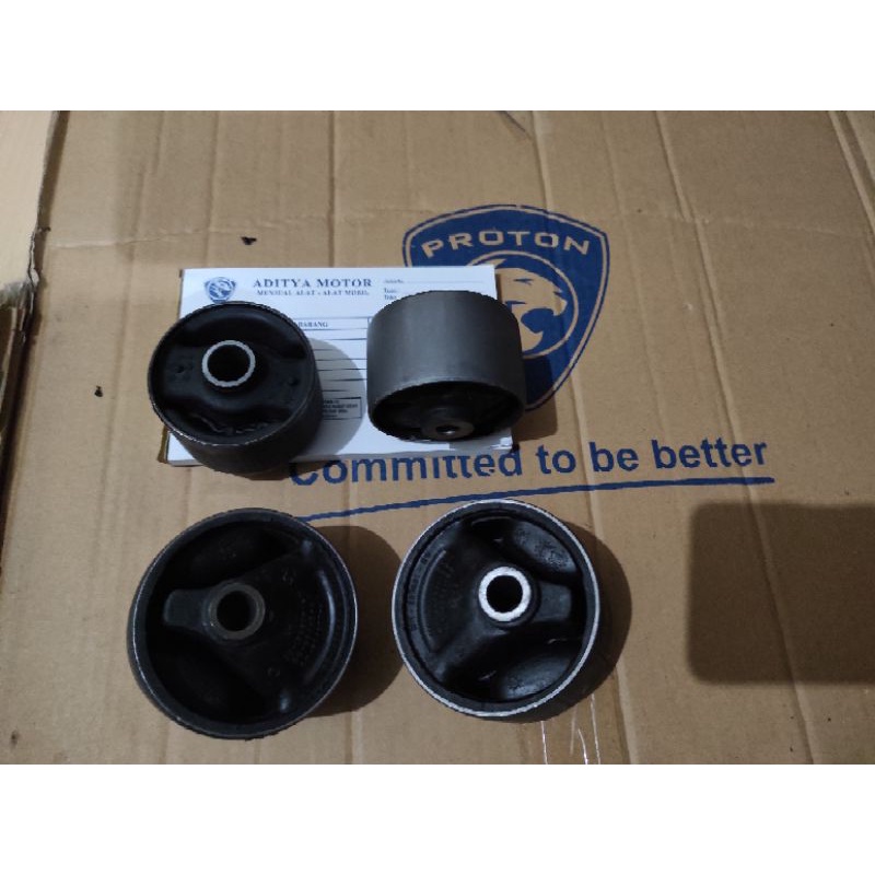 Jual bushing engine mounting proton exora cps gen2 persona waja set 4pc | Shopee Indonesia