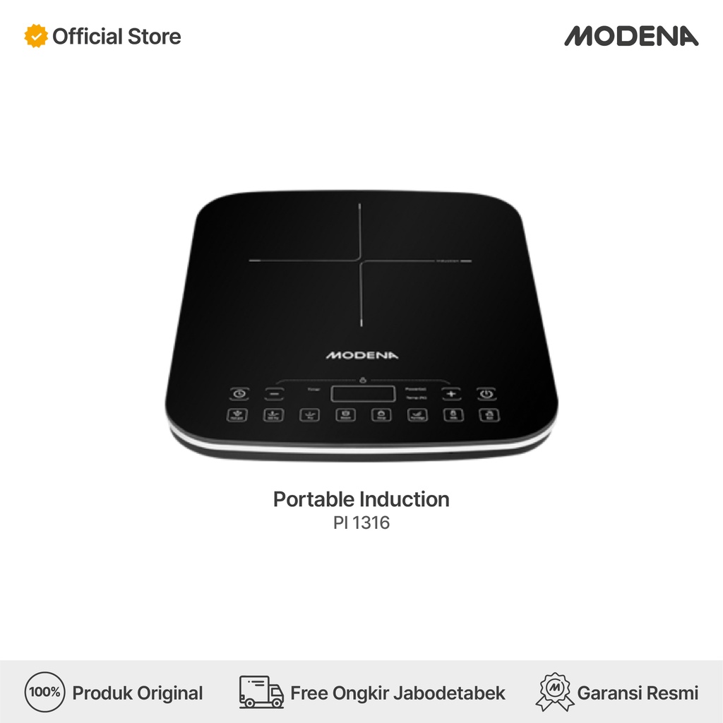 Jual MODENA Portable Induction - PI 1316 | Shopee Indonesia