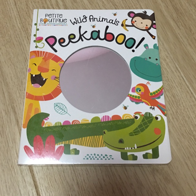 Jual Buku Anak Peek-A-Boo Wild animals ( Petite Boutique) | Shopee ...