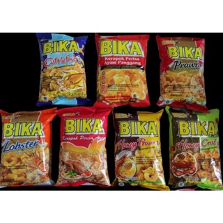 Jual BIKA Snack MALAYSIA CUTTLEFISH keropok perisa SOTONG - makanan ...