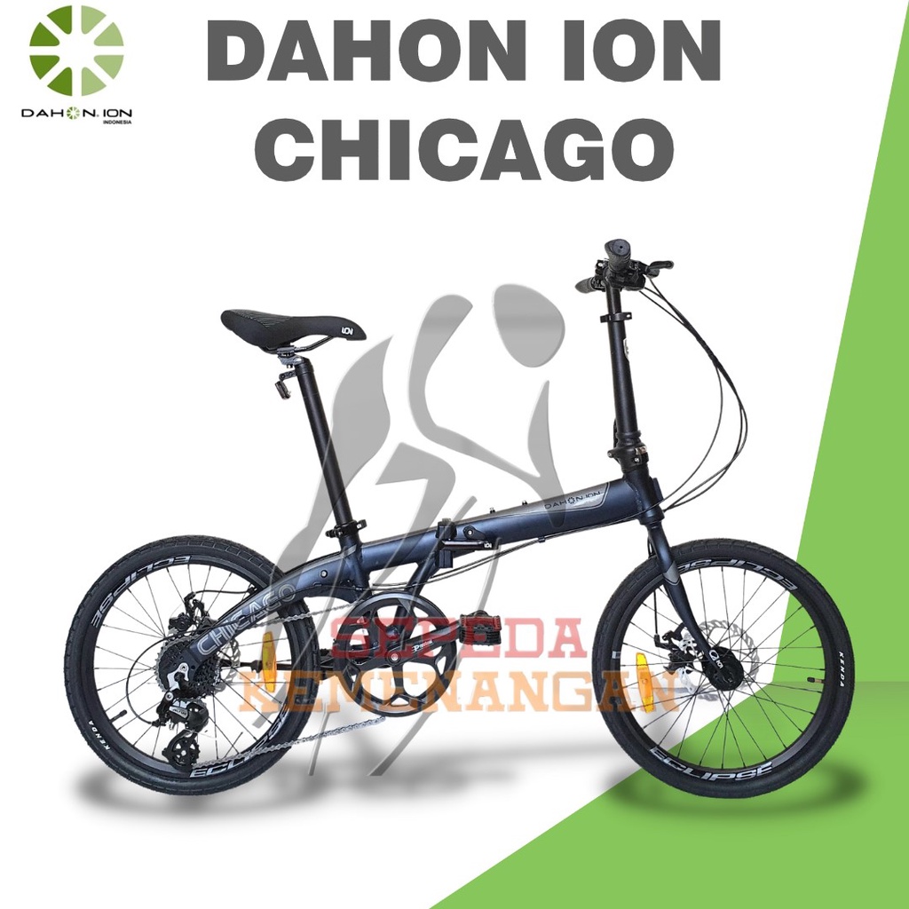 Jual SEPEDA LIPAT FOLDING BIKE DAHON ION CHICAGO UKURAN 20 INCH ...