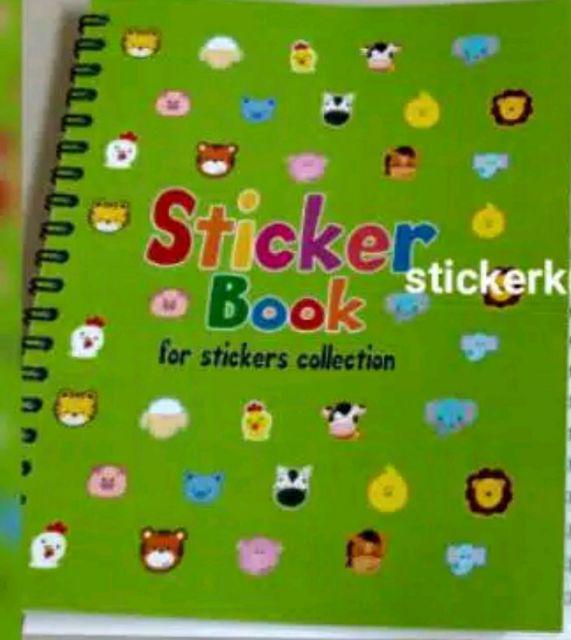 Sticker book / album sticker / buku stiker | Shopee Indonesia