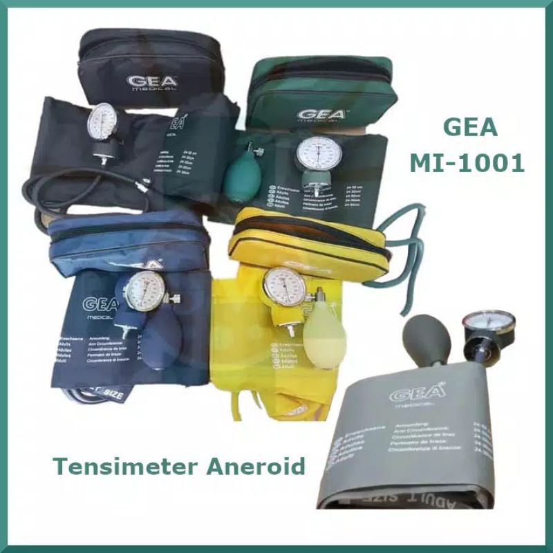 Jual GEA Tensimeter Aneroid/ Tensimeter GEA Jarum / Tensi Jarum ...