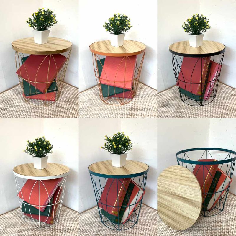 Jual Meja Sisi / Meja Penyimpanan / Meja Storage / Meja Tamu | Shopee ...