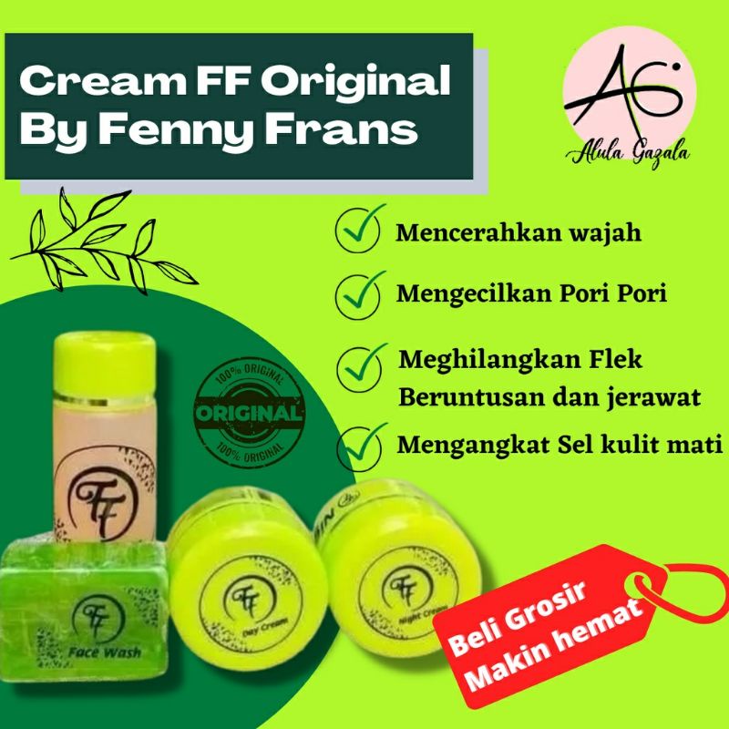 Jual CREAM FF BY FENNY FRANS kemasan EMBOS (original) | Shopee Indonesia