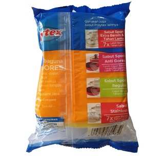 Jual SS Polytex Sabut Sponge Spons Serbaguna Regular Cuci Piring Spon ...