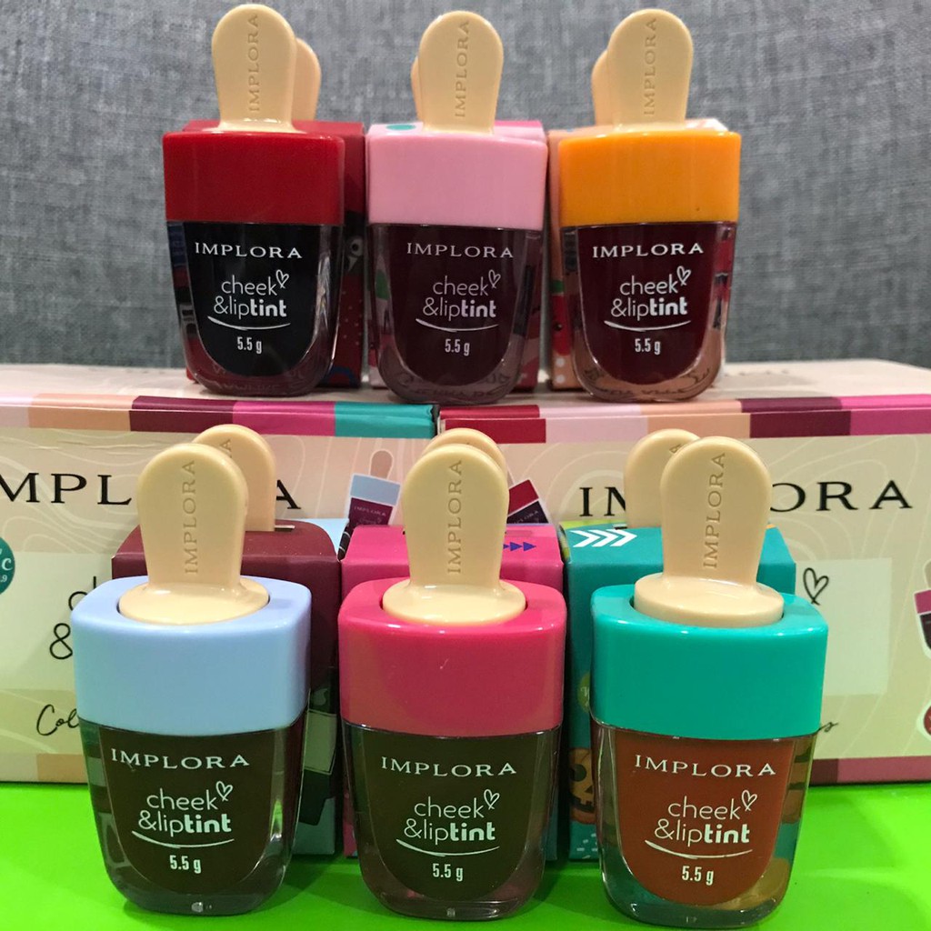 IMPLORA CHEEK & LIPTINT - IMPLORA LIP TINT | Shopee Indonesia