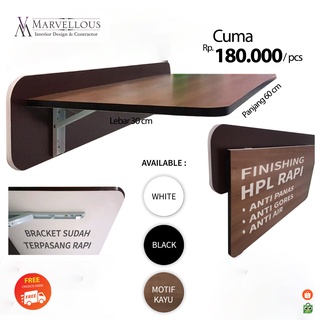 Jual Meja Lipat Dinding Meja Ambalan 60 x 30 CM | Shopee Indonesia