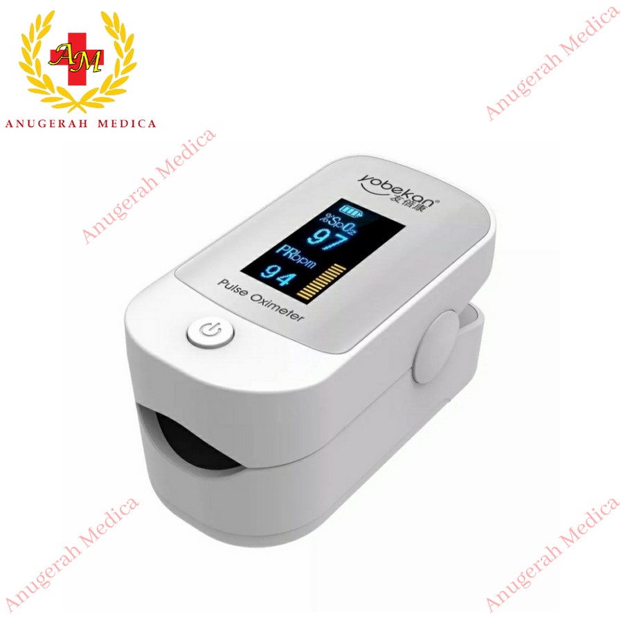 Jual Pulse Oximeter Yobekan Fingertip Pulse Oxymeter Saturasi Oksigen ...