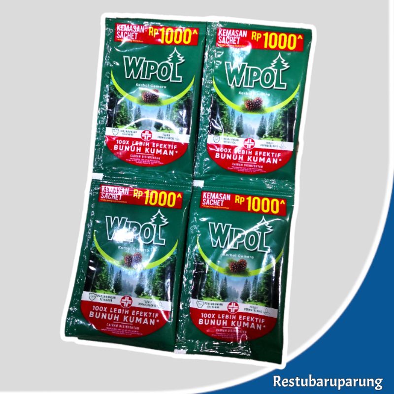 Jual Wipol Karbol Sachet 12s x 36ml | Shopee Indonesia