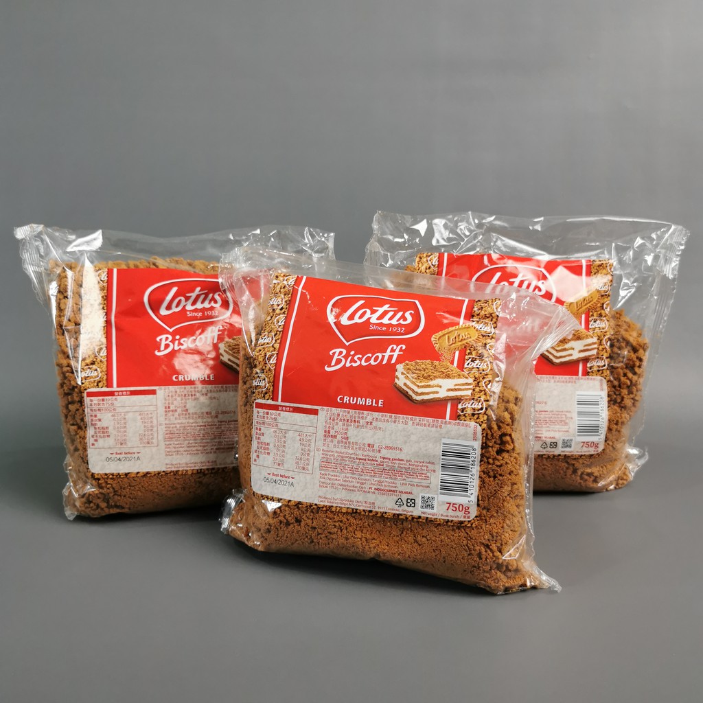 Jual Lotus Biscoff Crumble 750gr - Bubuk Remah Biskuit Lotus | Shopee ...