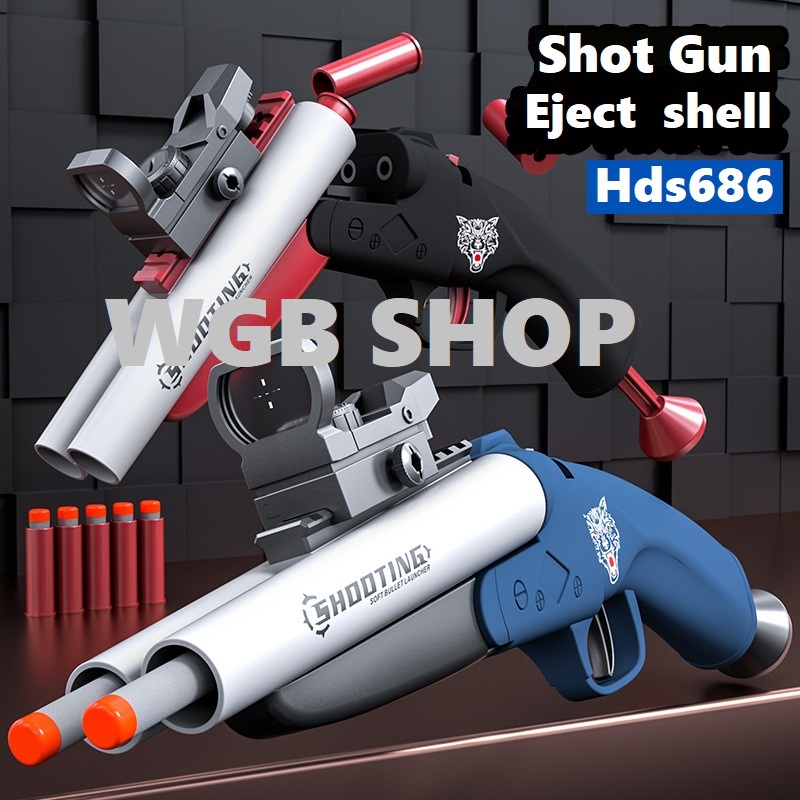 Jual mainan shotgun Doeble Barel HDs68 kids version | Shopee Indonesia