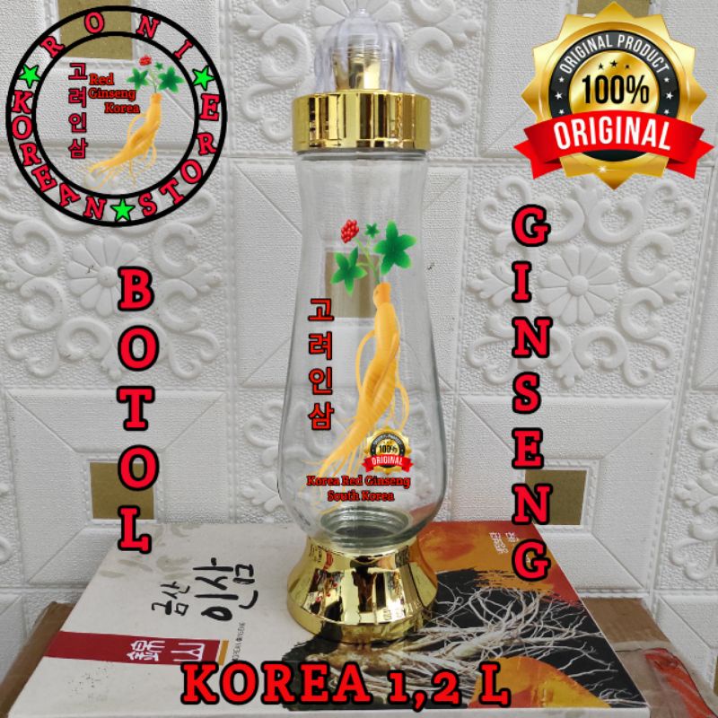 Jual Botol Ginseng Korea 1,2 L Original [ READY STOCK ] | Shopee Indonesia