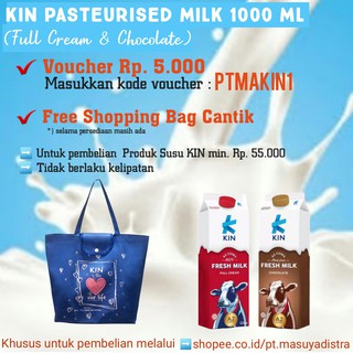 Jual Fresh Milk Promo Pasteurized Kin 950 Ml - 1000 Ml / Susu Segar Pasteurisasi - New ...
