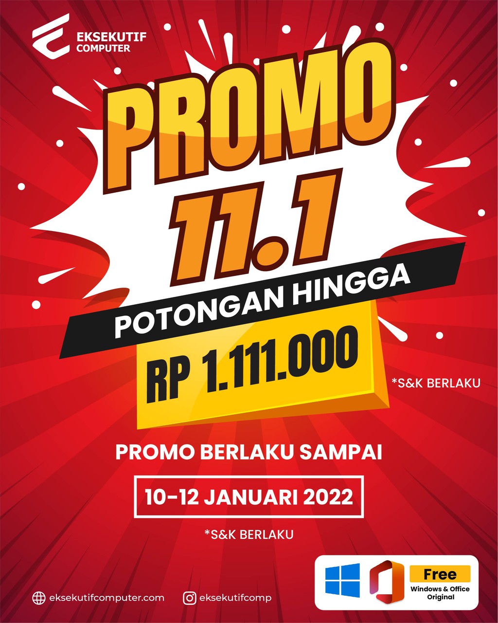 Produk EksekutifComp | Shopee Indonesia