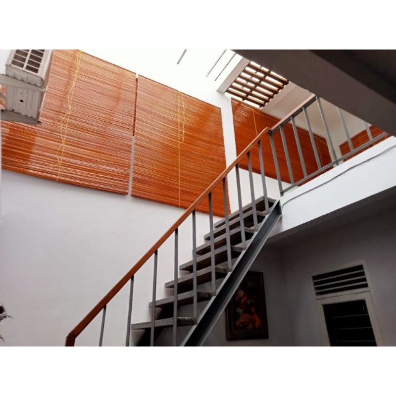 Jual Tirai bambu vernis & pliture size 2x2 meter Indonesia|Shopee Indonesia