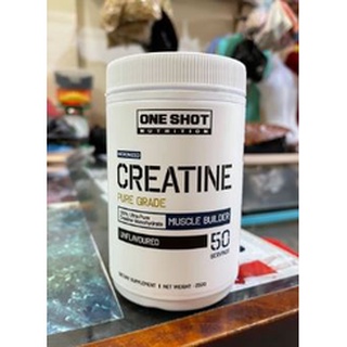Jual One Shot Creatine Monohydrate PURE GRADE 100% 250 gr 50 serv ...