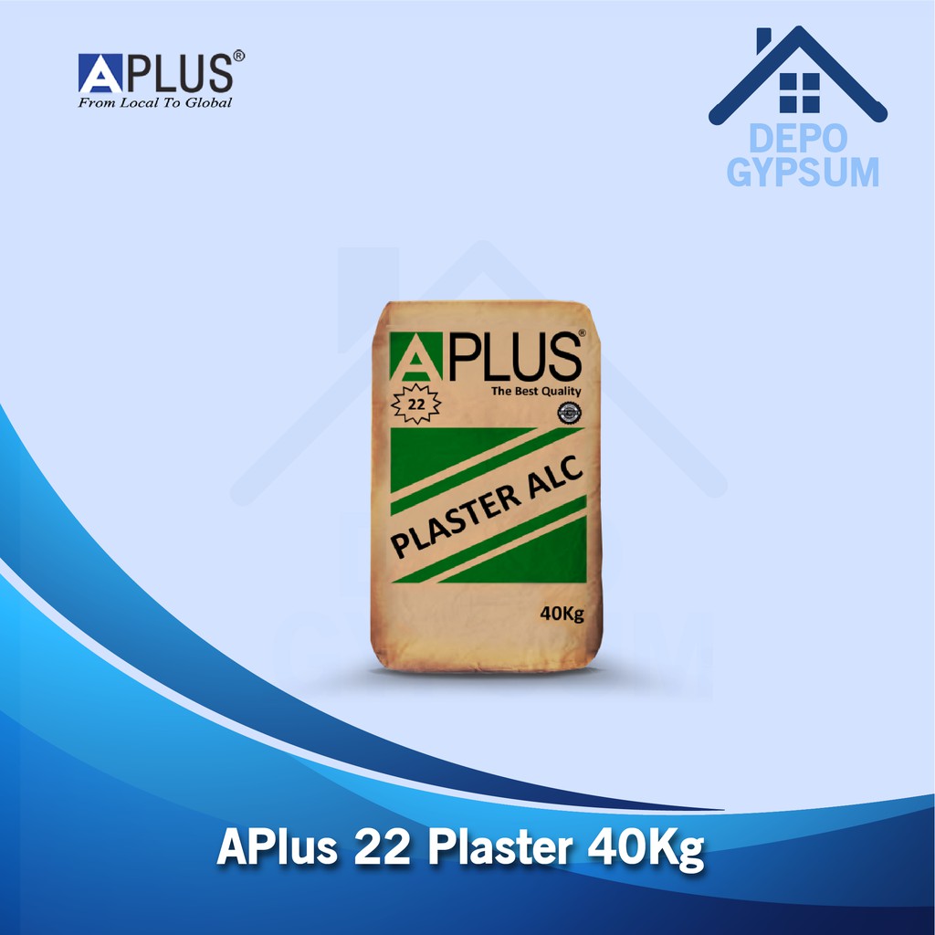 Jual Aplus 22 Plaster ALC 40Kg | A Plus 22 Plaster ALC 40 Kg | Shopee ...