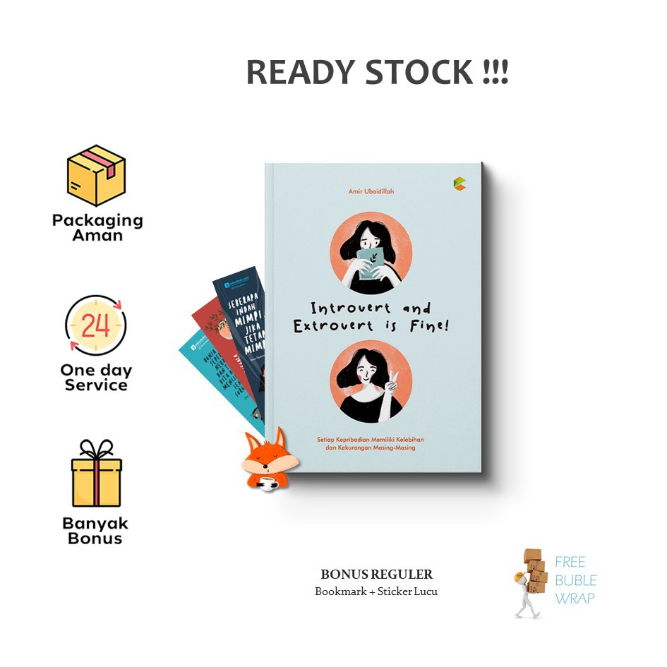 Jual Buku Introvert and Extrovert is Fine (C-Klik Media) | Shopee Indonesia