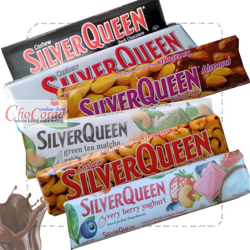 Jual Silverqueen 62g all varian | Shopee Indonesia