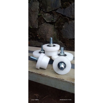 Jual RODA LIFT BARANG UNTUK REL UNP 65MM MODEL DRAT | Shopee Indonesia