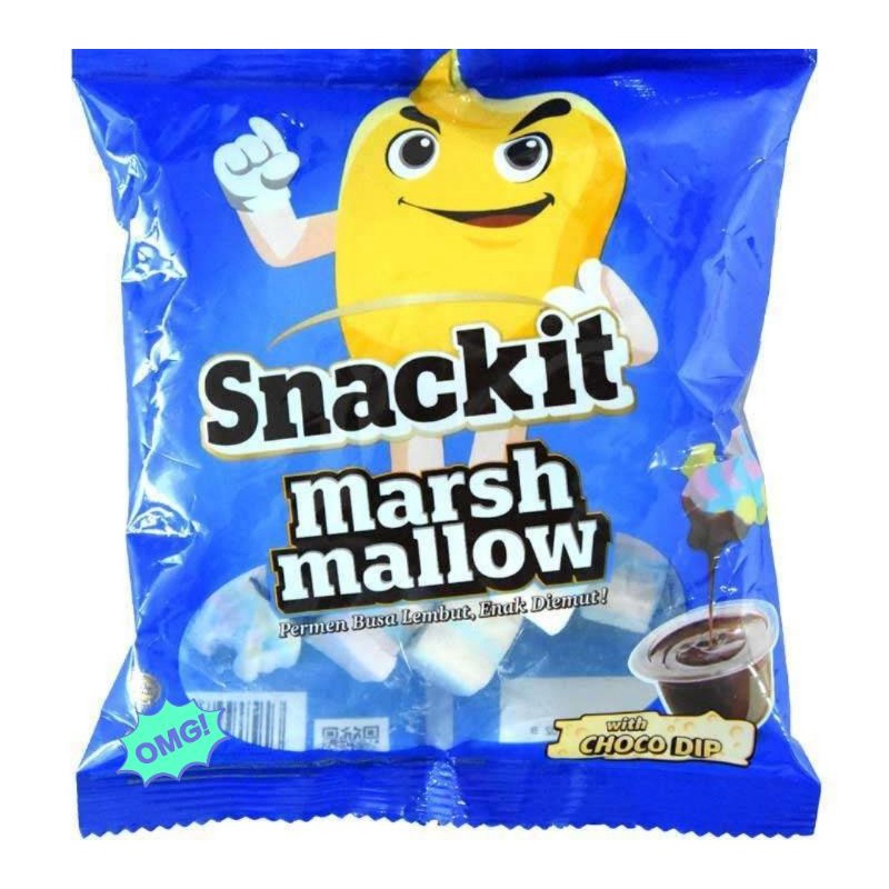 Jual SnackIt Marshmallow Choco Marlo Bag 7g Indonesia|Shopee Indonesia
