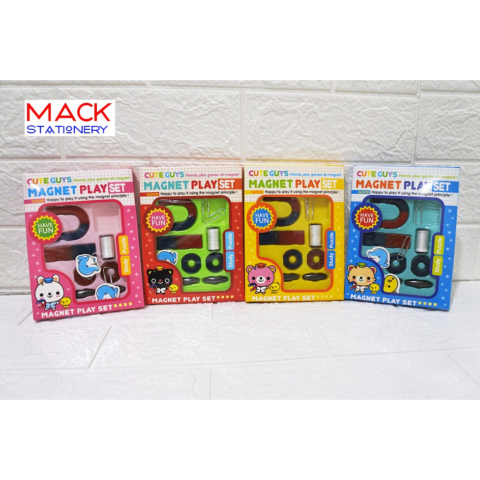 Jual Magnet Set Play Benang /Magnet Mainan Anak / Besi Berani | Shopee ...