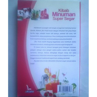 Jual Kitab Minuman Super Segar Umi Fawas 265 Jenis Minuman Segar ...