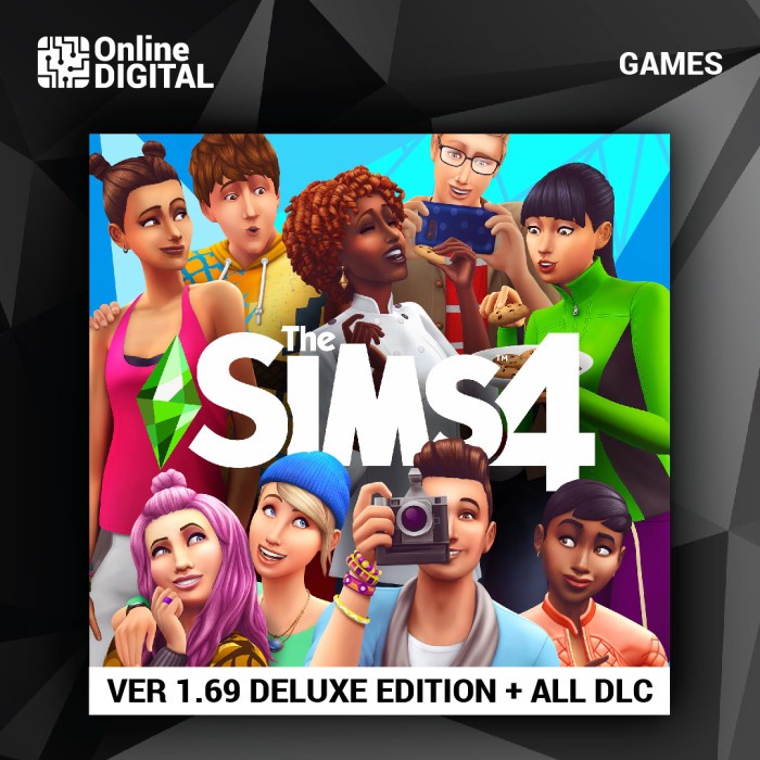 Jual (READY) The Sims 4 ver 1.69 Deluxe Edition All DLC PC Game - EMAIL ...