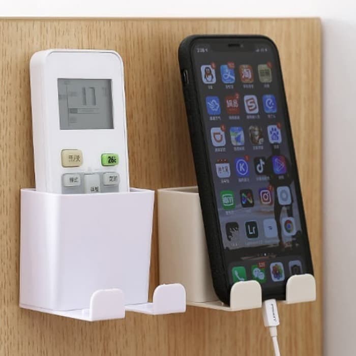 Jual Tempat Remote Gantung Multifungsi Lem Super Kuat Dinding Tempat ...