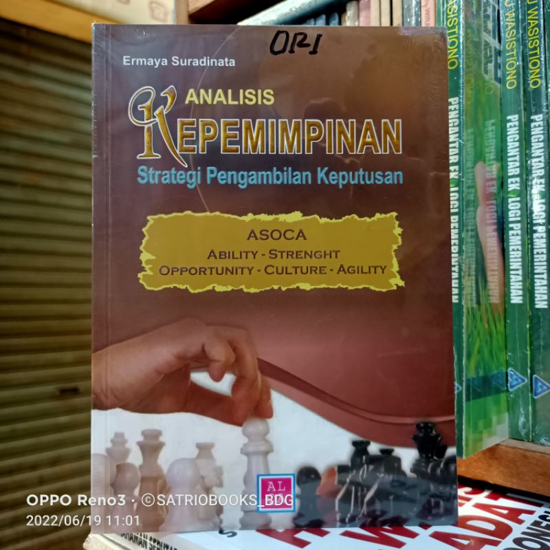 Jual ANALISIS KEPEMIMPINAN. Strategi Pengambilan Keputusan. ERMAYA ...