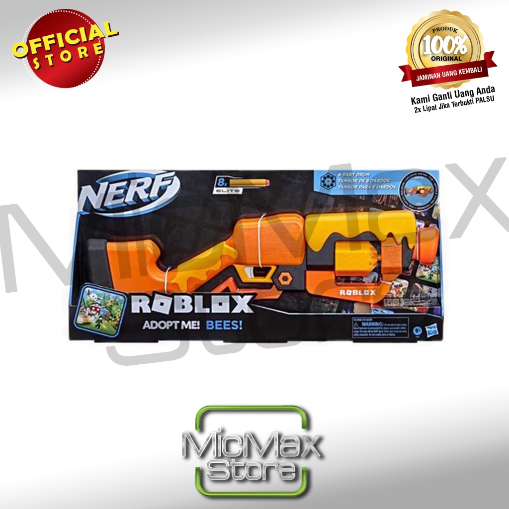 Jual Nerf Roblox Adopt Me BEES Blaster NRRF2487 Original | Shopee Indonesia