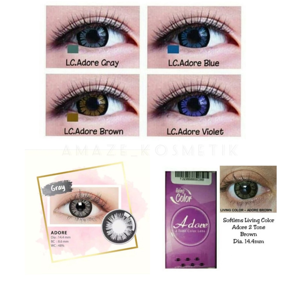 Jual SOFTLENS ADORE 2 STONE (BPOM) | Shopee Indonesia