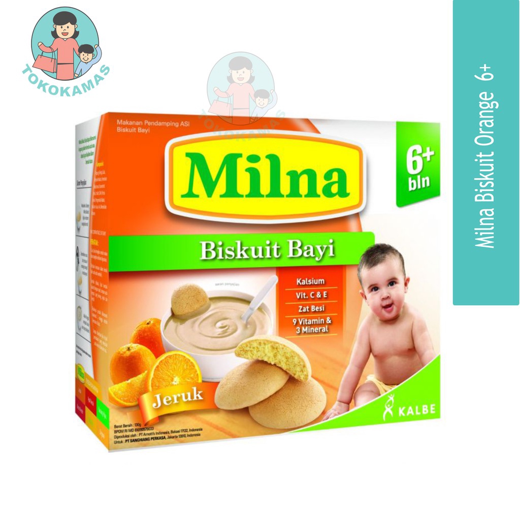Jual Milna Biskuit Bayi Jeruk 130 gr | Shopee Indonesia