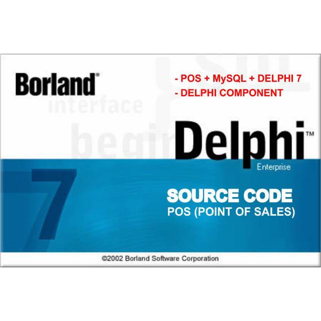 Jual Source Code POS Point of Sales delphi 7 MySQL DB Indonesia|Shopee Indonesia