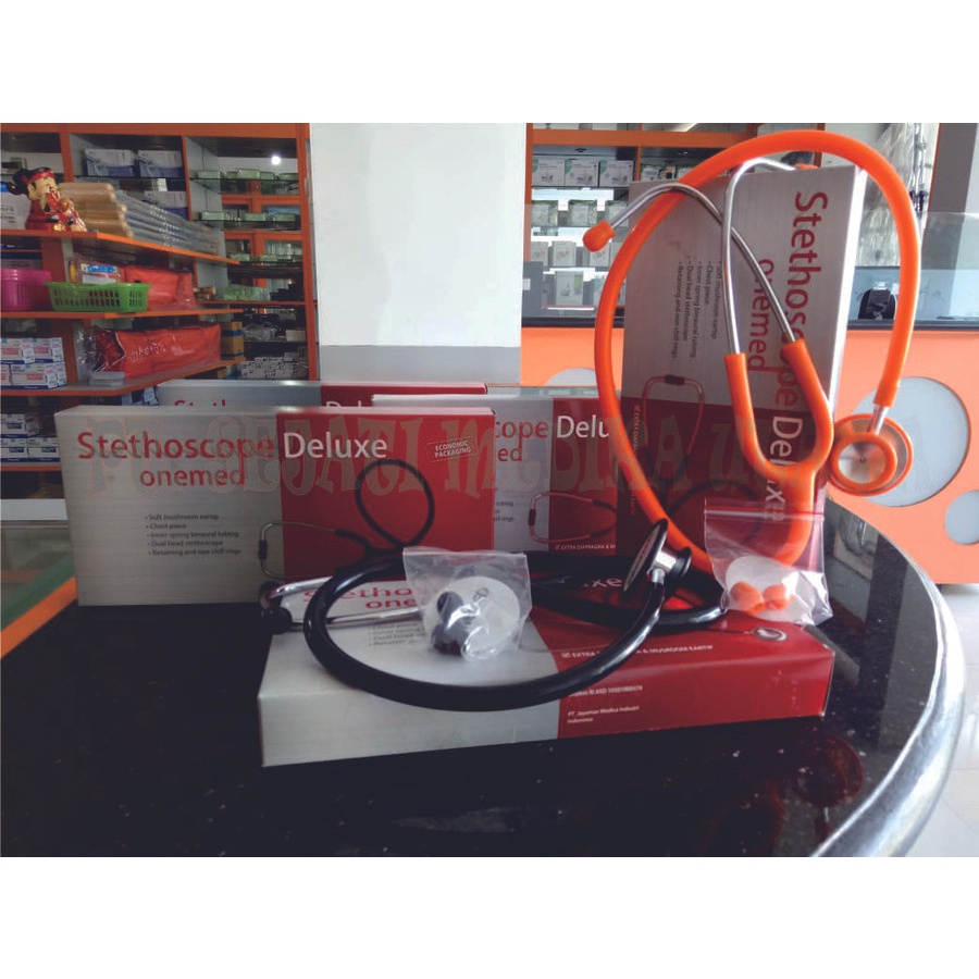Jual Stetoskop Deluxe Dewasa Dual Head Onemed | Shopee Indonesia