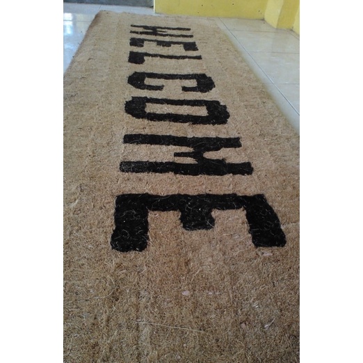 Jual KESET KAKI ALAS WELCOME SABUT KELAPA IJUK BESAR 150x50x5CM ...