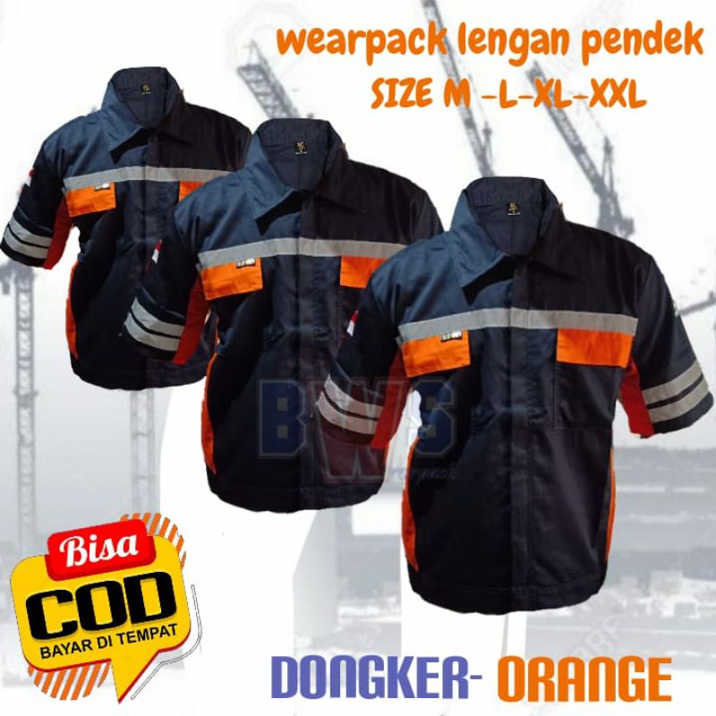Jual wearpack kerja proyek lengan pendek/wearpack safety k3/baju kerja ... Jual wearpack kerja proyek lengan pendek/wearpack safety k3/baju kerja ...