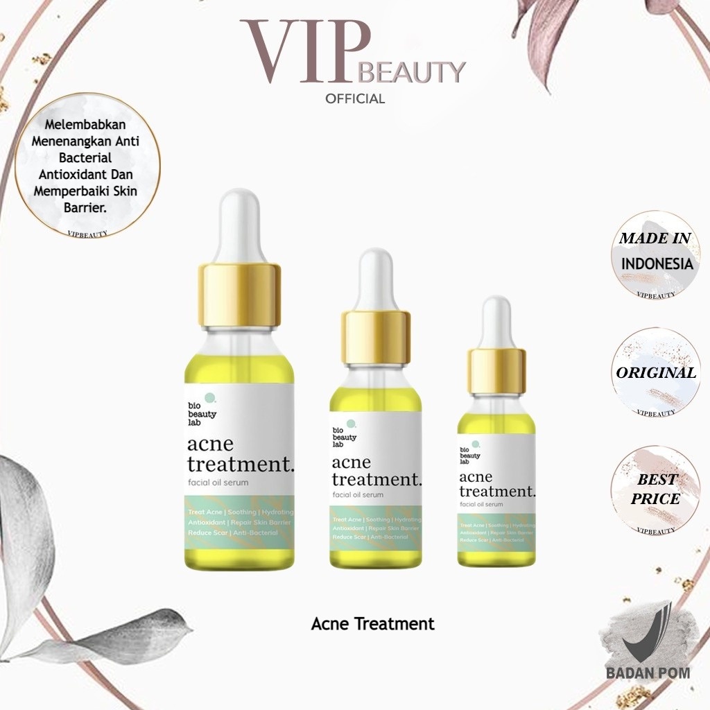 Jual Bio Beauty Lab Acne Treatment (HEALING) Facial Oil Serum | Shopee ...