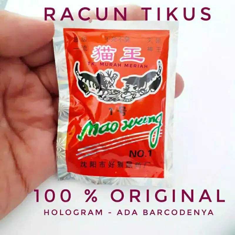 Jual RACUN TIKUS MAO WANG anti tikus pembunuh tikus ampuh 100% ampuh ...