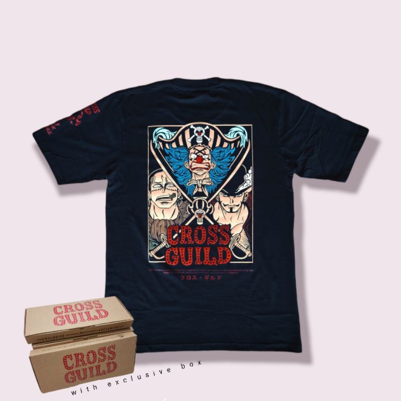 Jual NCstoreanime | kaos onepiece cross guild buggy mihawk crocodile ...