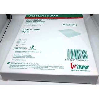 Jual vaseline swab seperti supratul, lomatul harga per 1 lembar ...